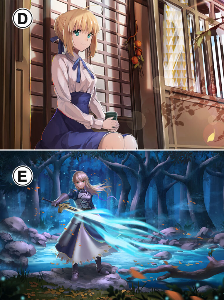 Saber Anime Posters Ver2 - Anime Posters (animeposters.net)