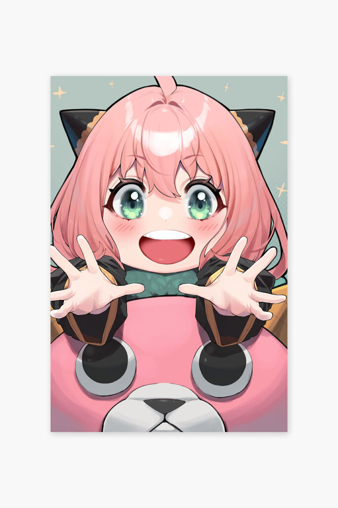 Anya Forger Poster Ver2 - Anime Posters (animeposters.net)