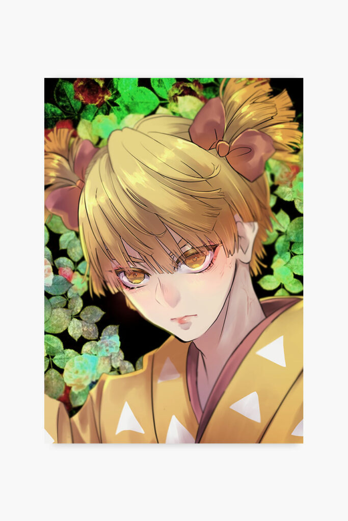Zenitsu Demon Slayer Poster - Anime Posters (animeposters.net)