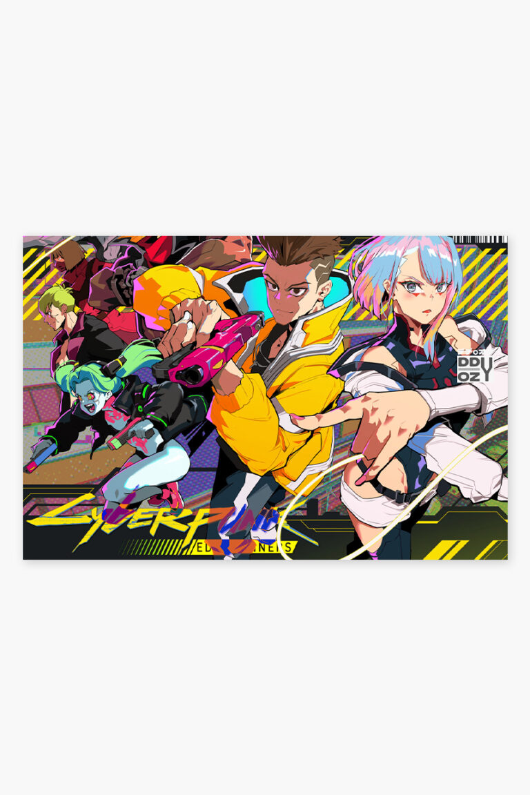 Cyberpunk Edgerunners Poster Ver1 - Anime Posters (animeposters.net)