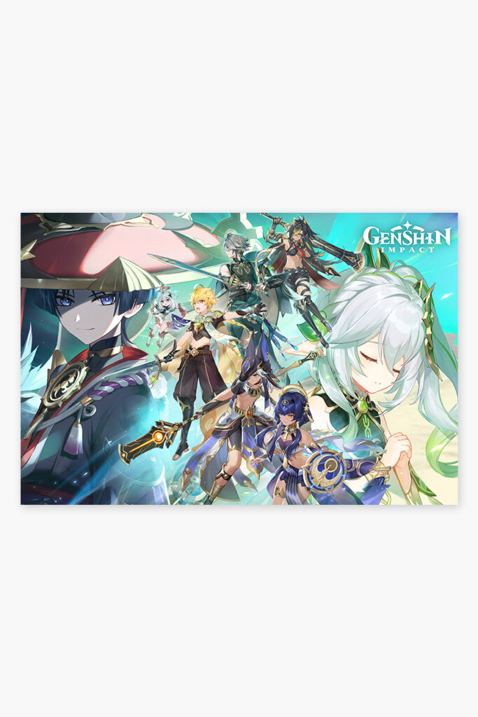 Genshin Impact Poster Ver3 - Anime Posters (animeposters.net)